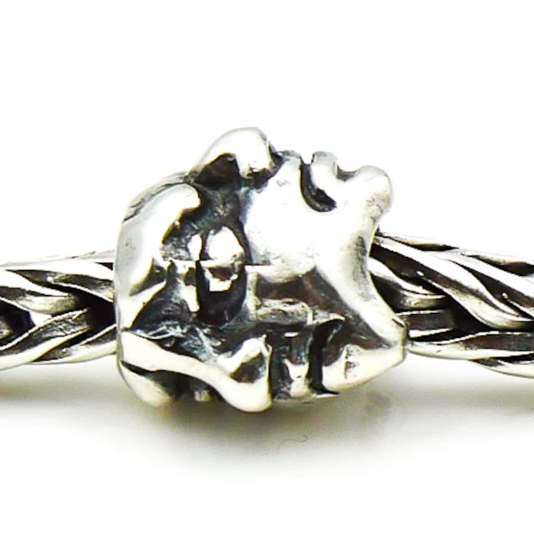 TROLLBEADS RARE Masks Bead Sterling Silver Charm - Etsy