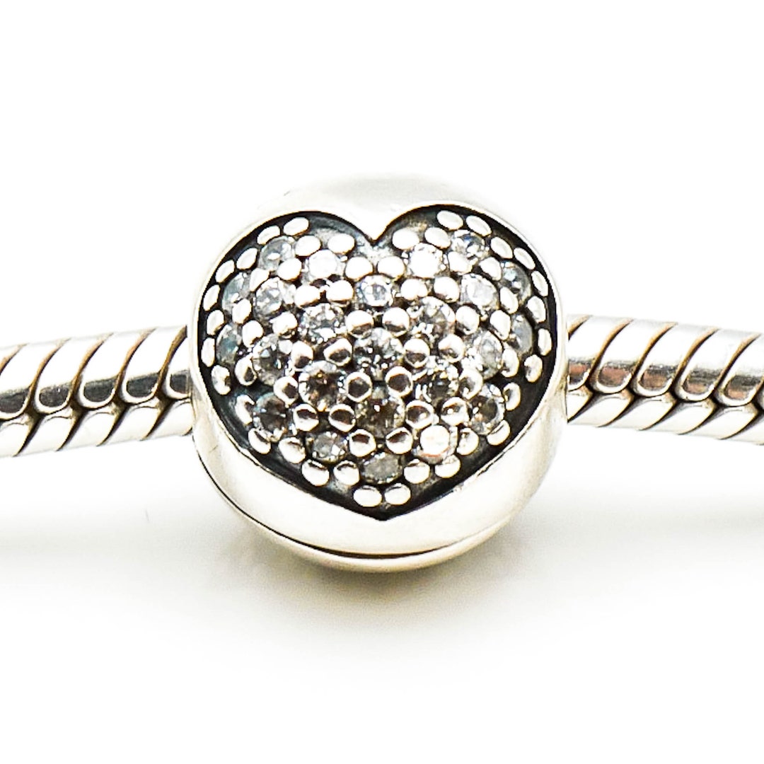 PANDORA L’amour de ma vie Sterling Silver Clip Charm - Etsy France