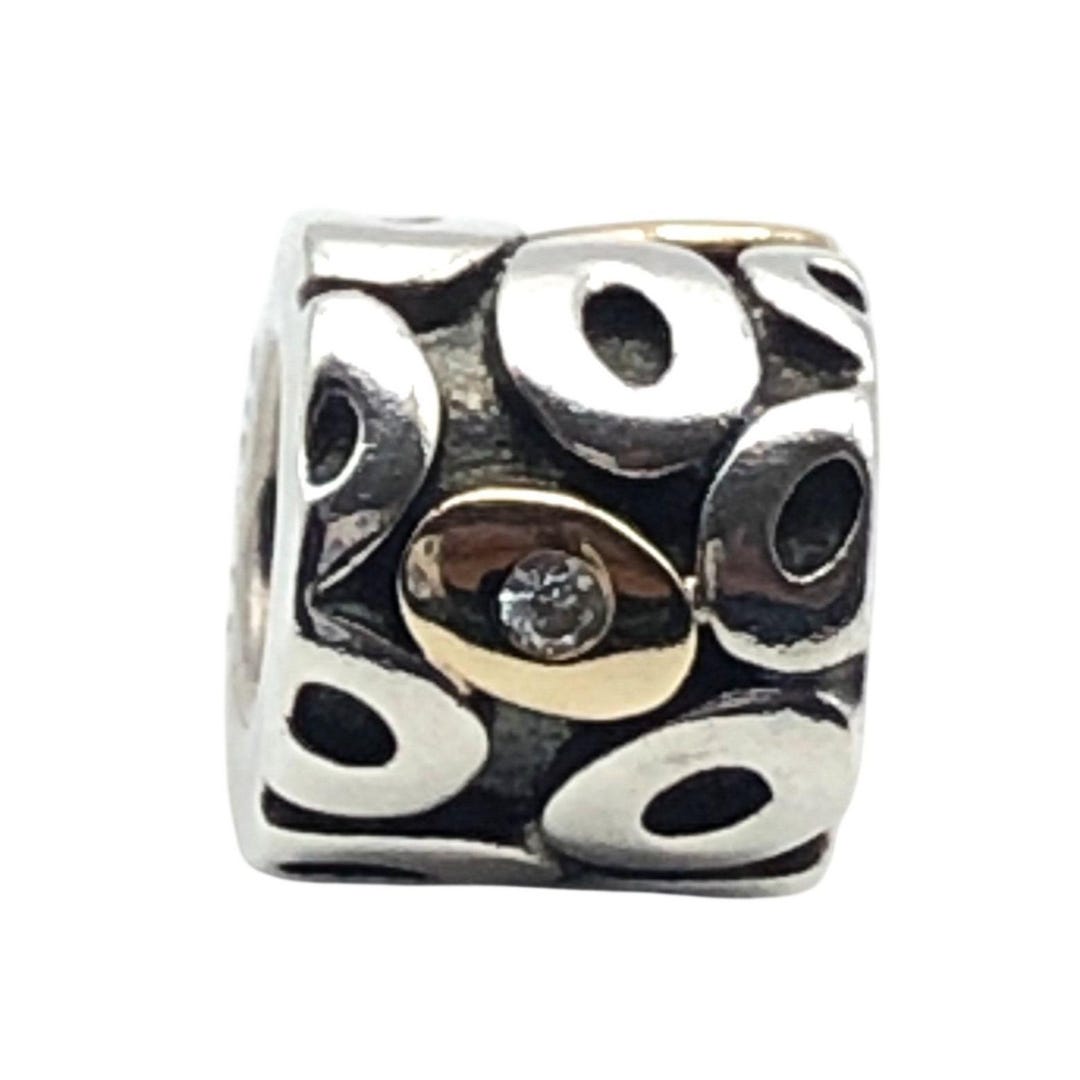 Pandora Oh My! Charm 14K Gold Clear Zirconia Retired - Etsy