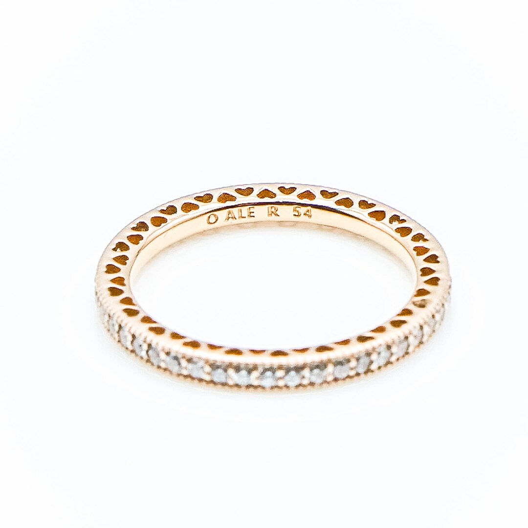 Pandora Rose ™ Hearts of Pandora Stackable Ring Size 6 - Etsy