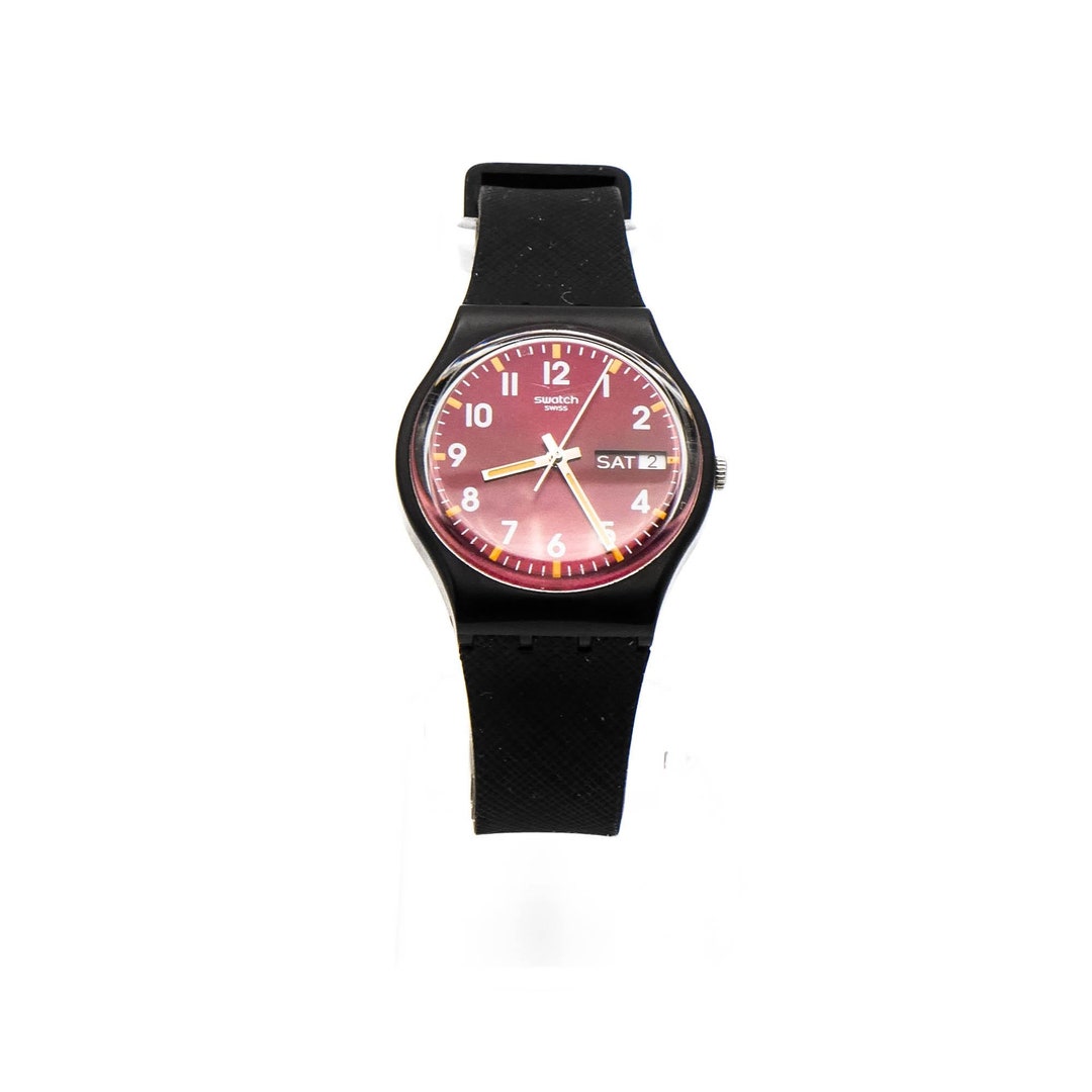 Swatch Gent Sir Red Watch Gb753 - Etsy