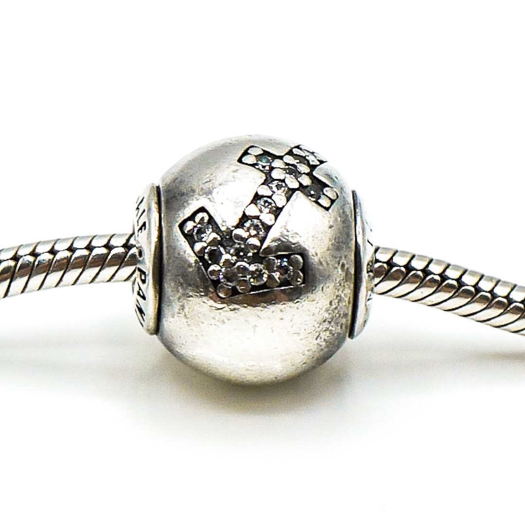 Pandora ESSENCE Sagittarius Zodiac Sterling Silver Charm With Clear ...