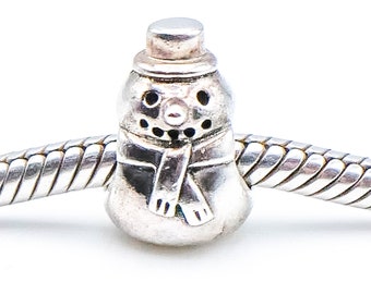 Pandora Snowman - Etsy