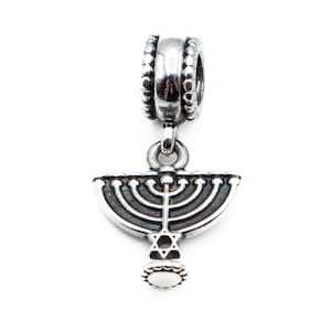 Pandora Retired Menorah Religious Dangle Bead Sterling Silver Charm - Etsy