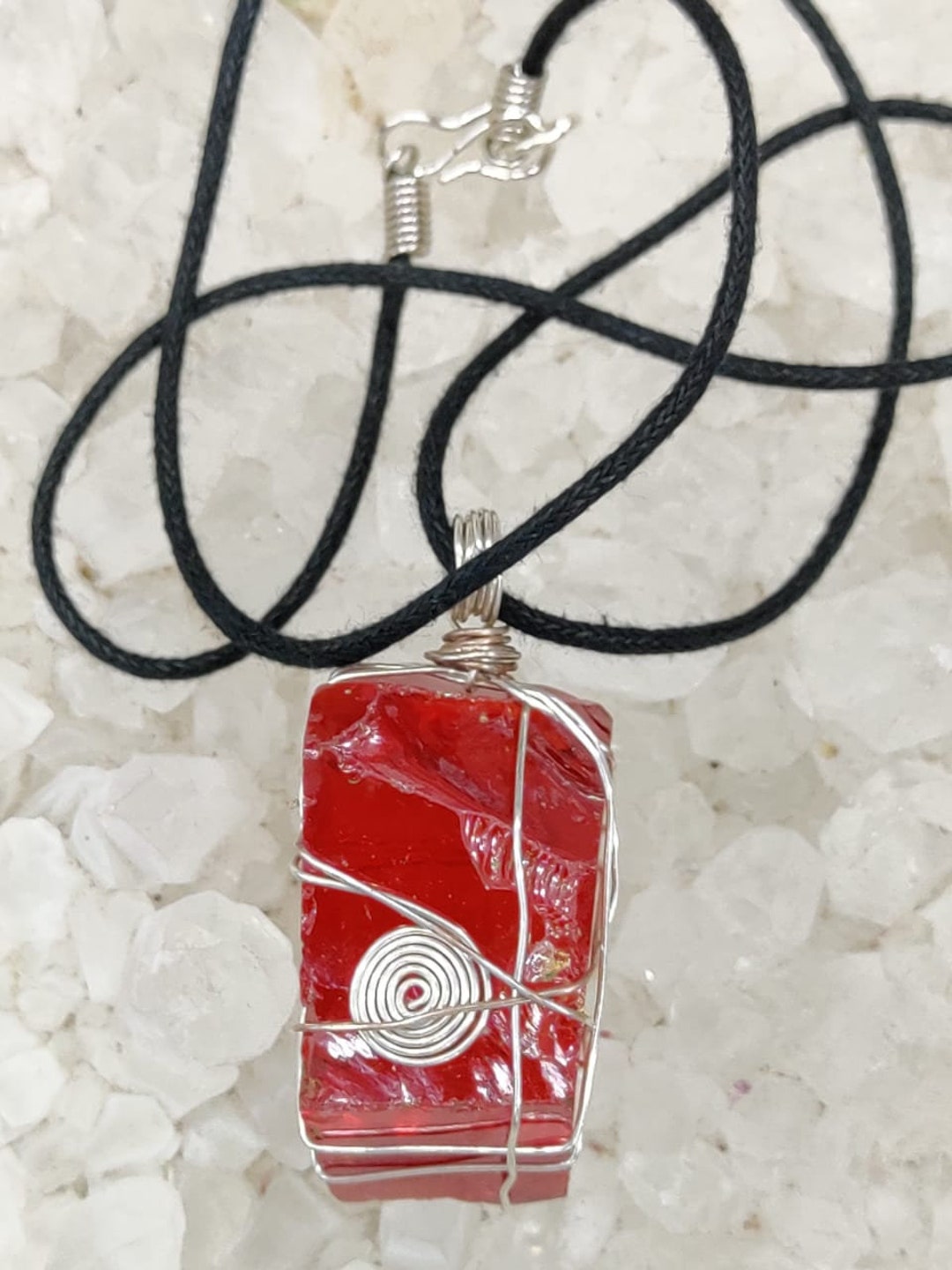 Very Rare King Solomon Diamond Light Bi Color Andara Crystal Pendant ...