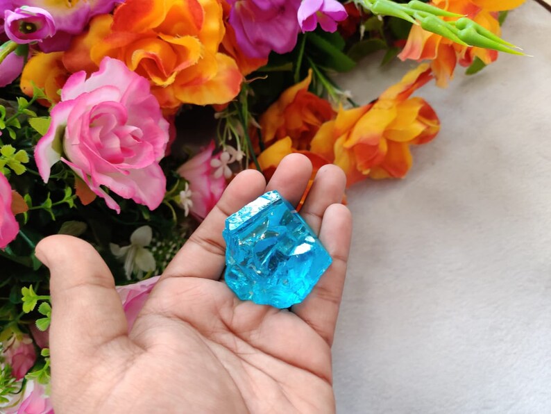 Rarest Aqua Blue Andara Crystal 172 Grams Monatomic Natural - Etsy