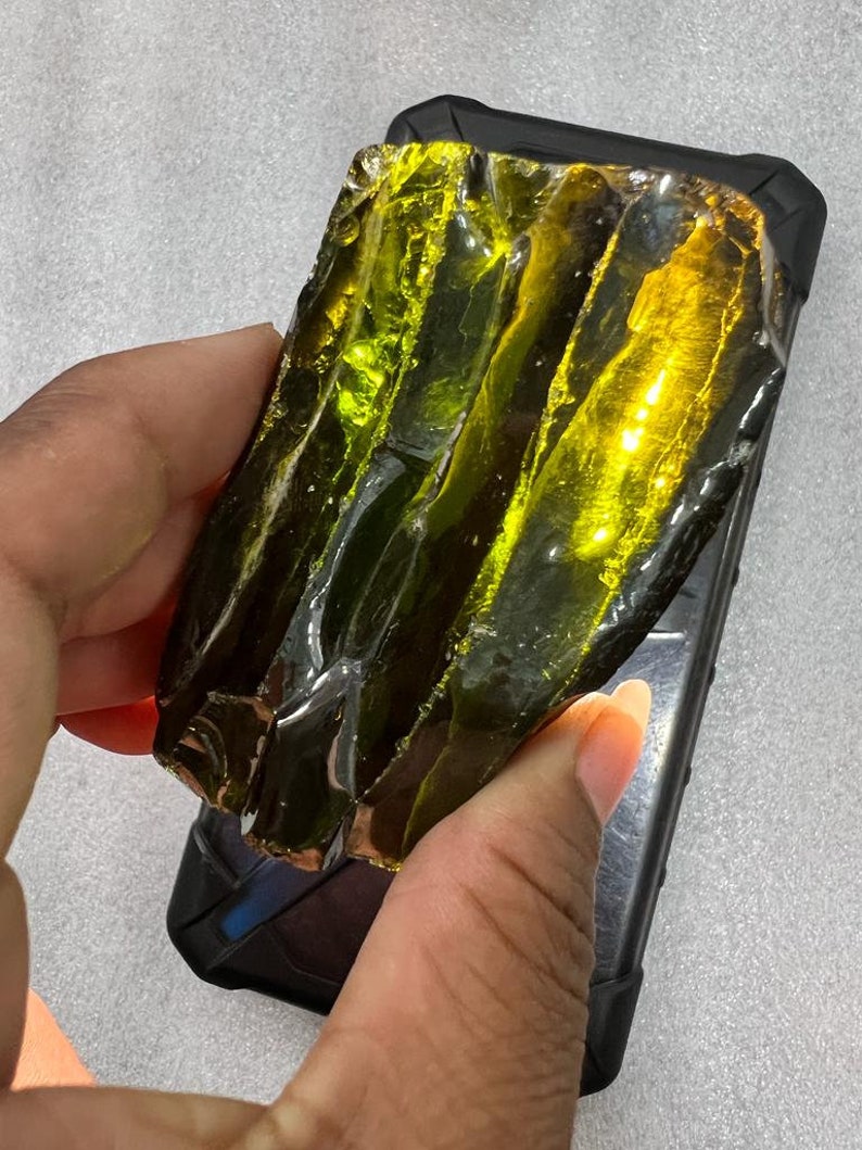 Moldavite Green Andara Crystal Stone Divine Presence & - Etsy