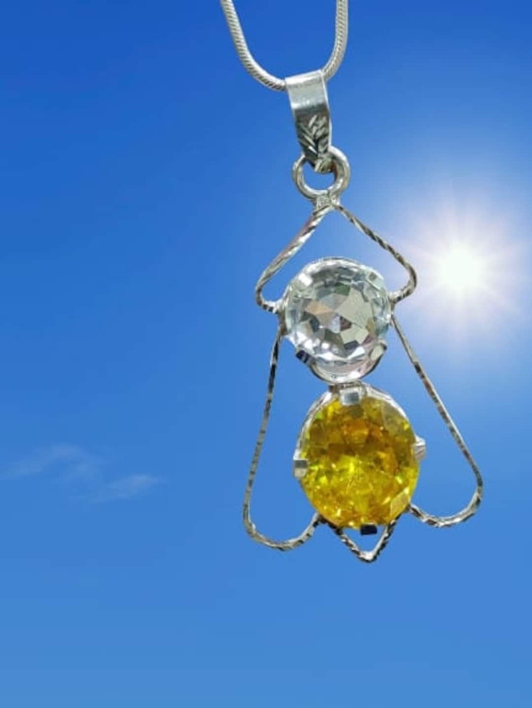 Face of God Solaris Andara Honey Yellow Monatomic Andara - Etsy