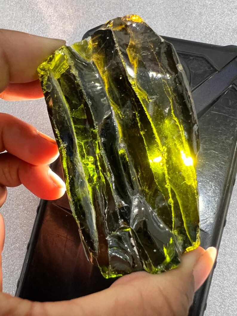 Moldavite Green Andara Crystal Stone Divine Presence & - Etsy