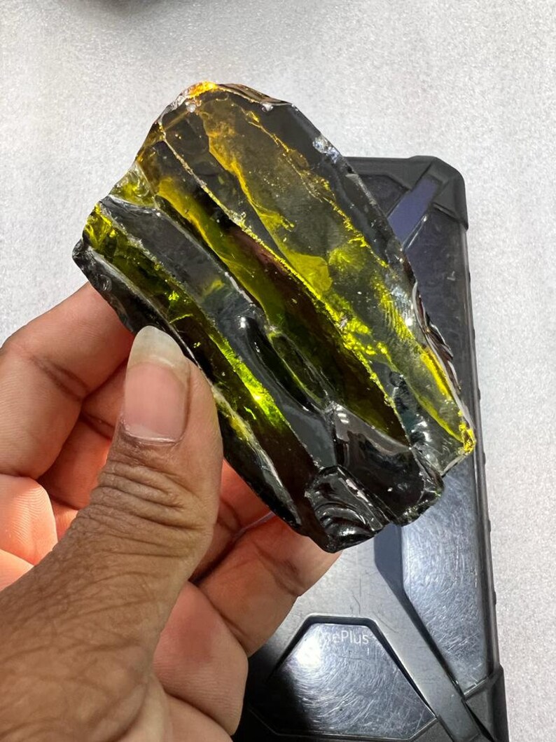 Moldavite Green Andara Crystal Stone Divine Presence & - Etsy