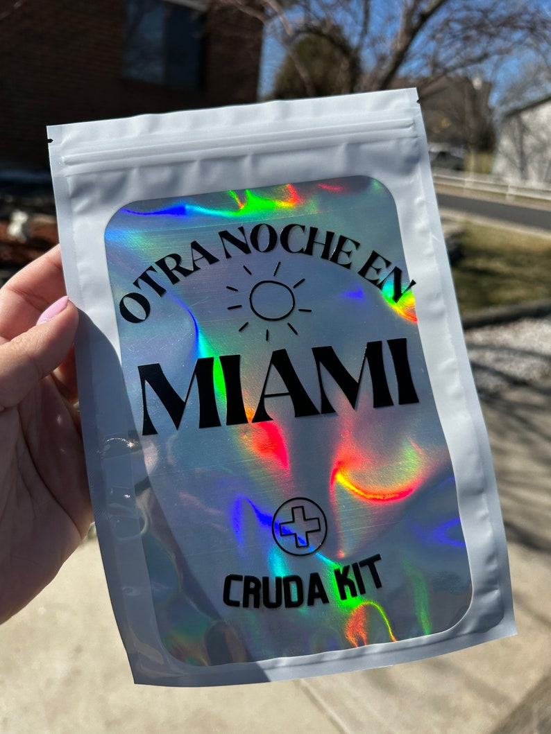 Otra Noche En Miami Bad Bunny Cruda Kit Hangover - Etsy