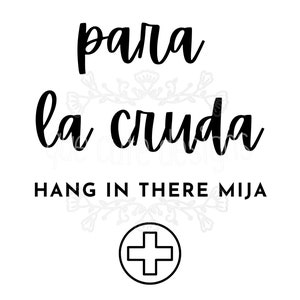 Para La Cruda Cruda Kit Hangover Recovery Kit Bachelorette Party Favor ...