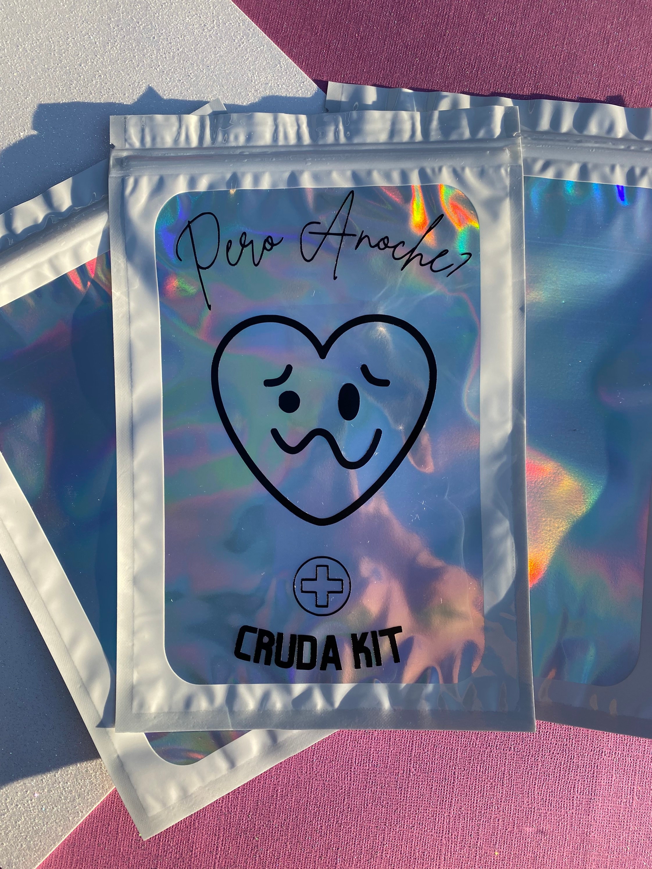 Pero Anoche Cruda Kit Hangover Recovery Kit Bachelorette Party Favor ...