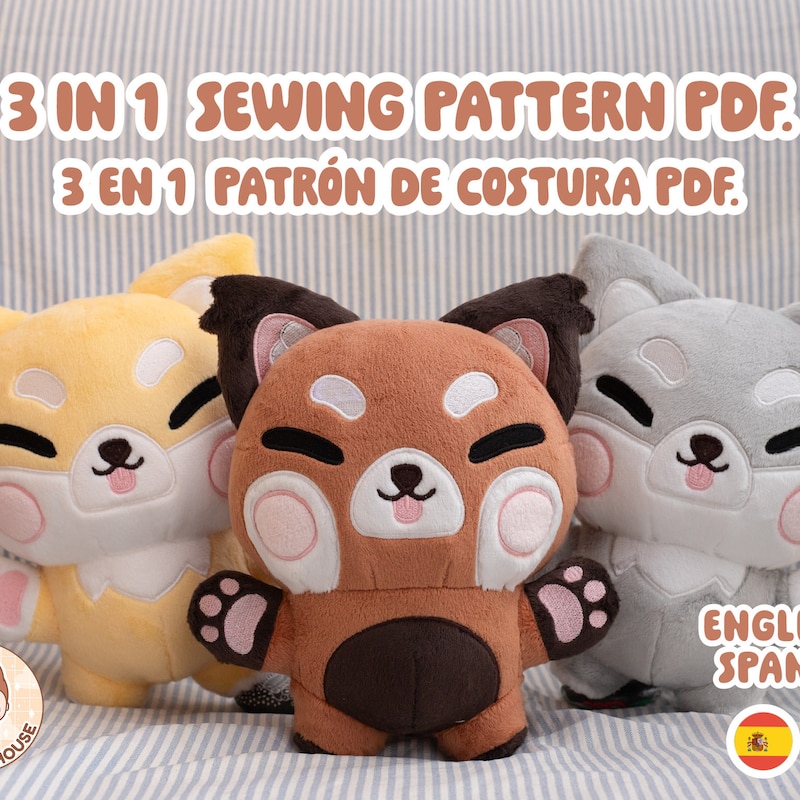 Panda Sewing Pattern - Etsy