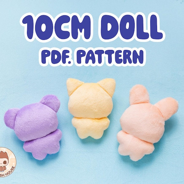 Chibi Plush Pattern - Etsy