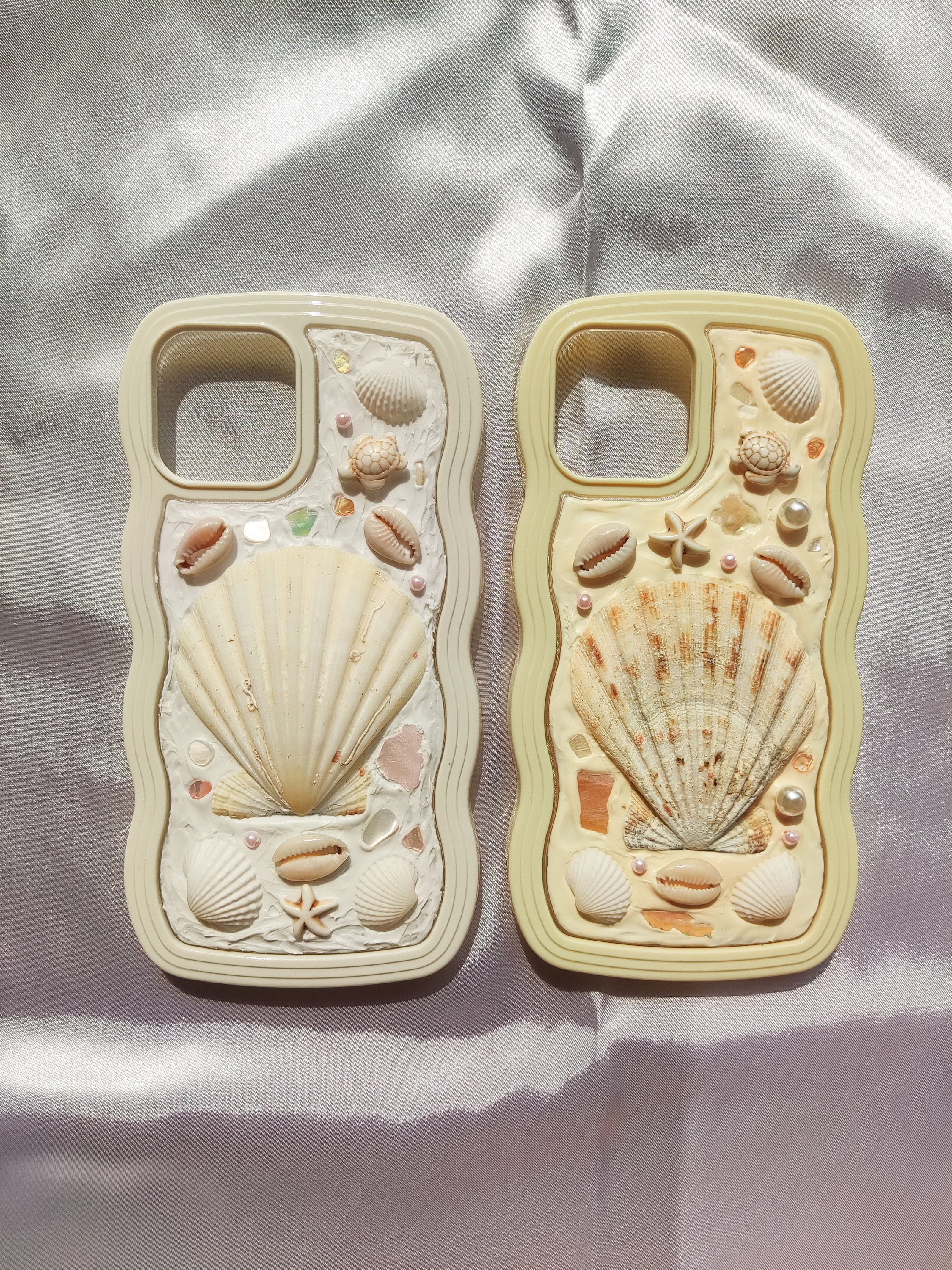 Decoden Phone Case Beach "sandy Shore" Handmade iPhone Case - Etsy
