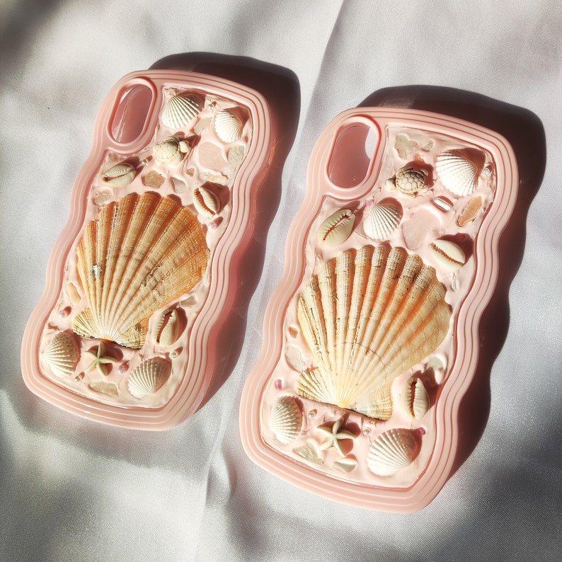 Decoden Phone Case Beach "sandy Shore" Handmade iPhone Case - Etsy