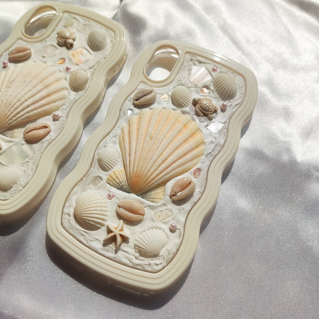 Decoden Phone Case Beach "sandy Shore" Handmade iPhone Case - Etsy