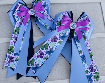 READY2SHIP!! Halloween Horse Show Bows, Horse Show Bows, Equestrian ...