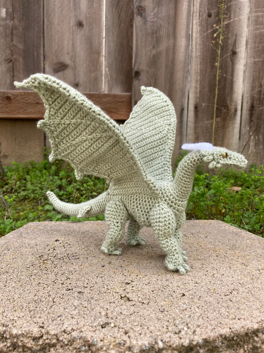 Detailed Dragon U.S. Crochet PATTERN - Etsy