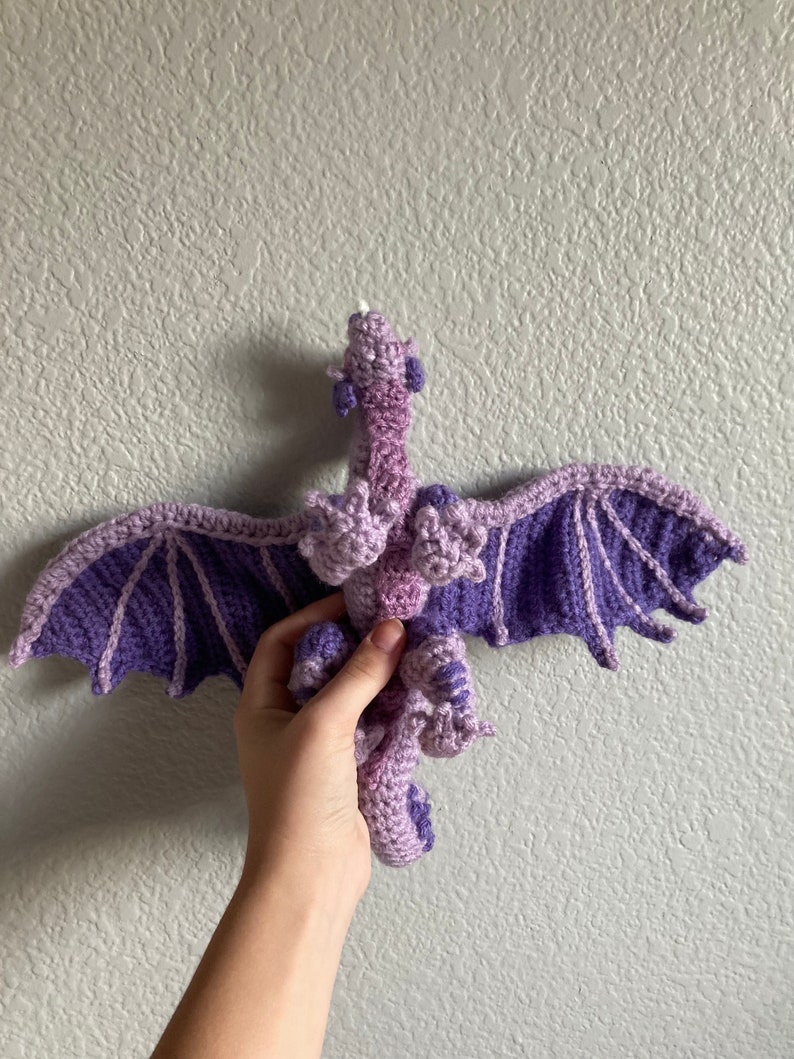 Wings of Fire Rainwing CROCHET PATTERN - Etsy