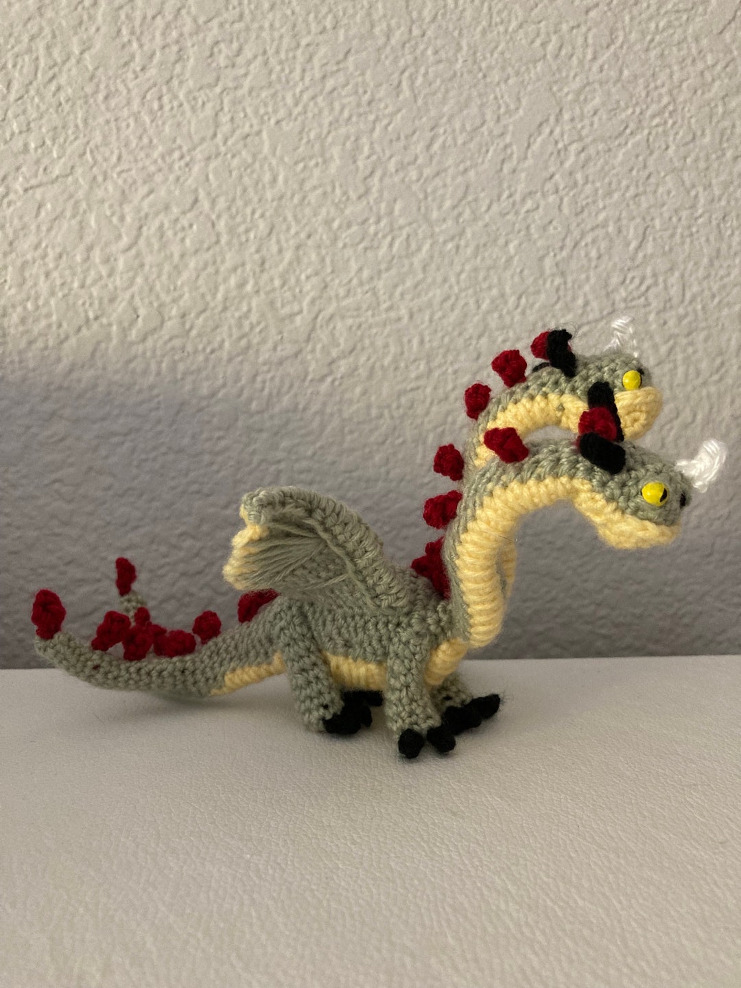 Crochet How to Train Your Dragon Zippleback - Etsy