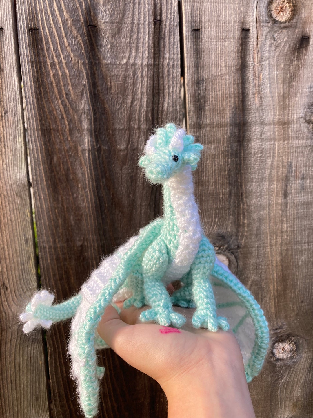 Wings of Fire Icewing Toy CROCHET PATTERN - Etsy