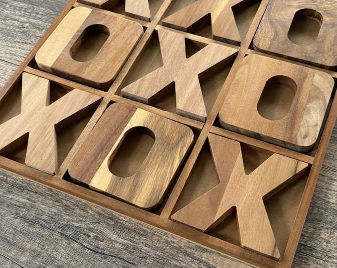 Large Personalized Tic-tac-toe Board Game! Custom Outdoor/indoor Board ...