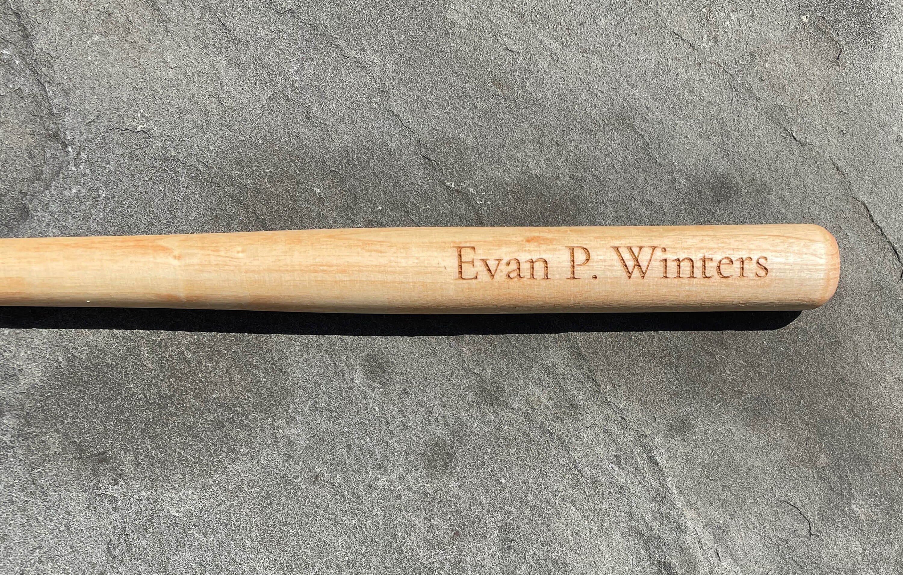 Personalized Wooden Baseball Bat & Sign: Engraved Sports Gift - Etsy