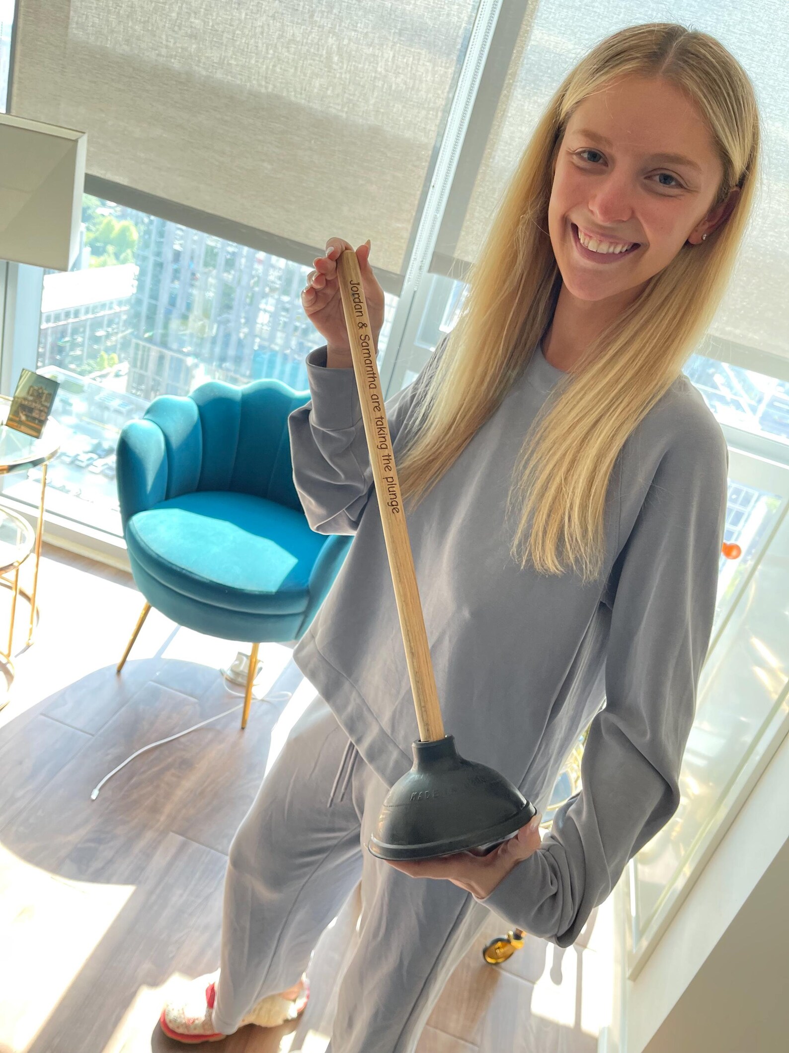 Personalized Wooden Plunger: Custom Engraved Toilet Plunger, Funny ...