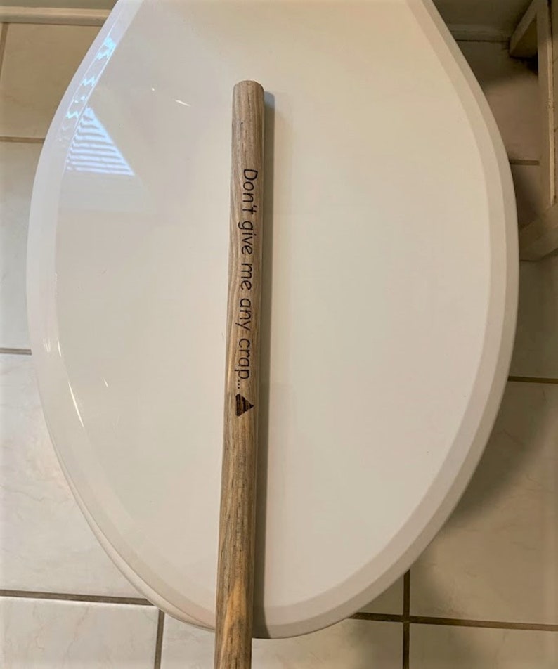 Personalized Wooden Plunger: Custom Engraved Toilet Plunger, Funny ...