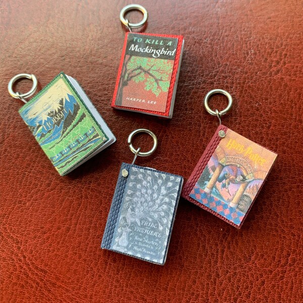 Book Necklace - Etsy