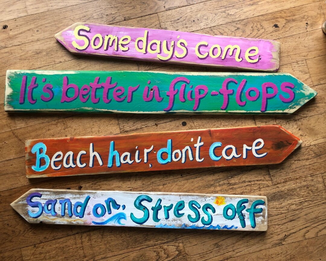 Quotes About Life Signs, Tiki Bar Signs, Custom Sign, Inspirational ...