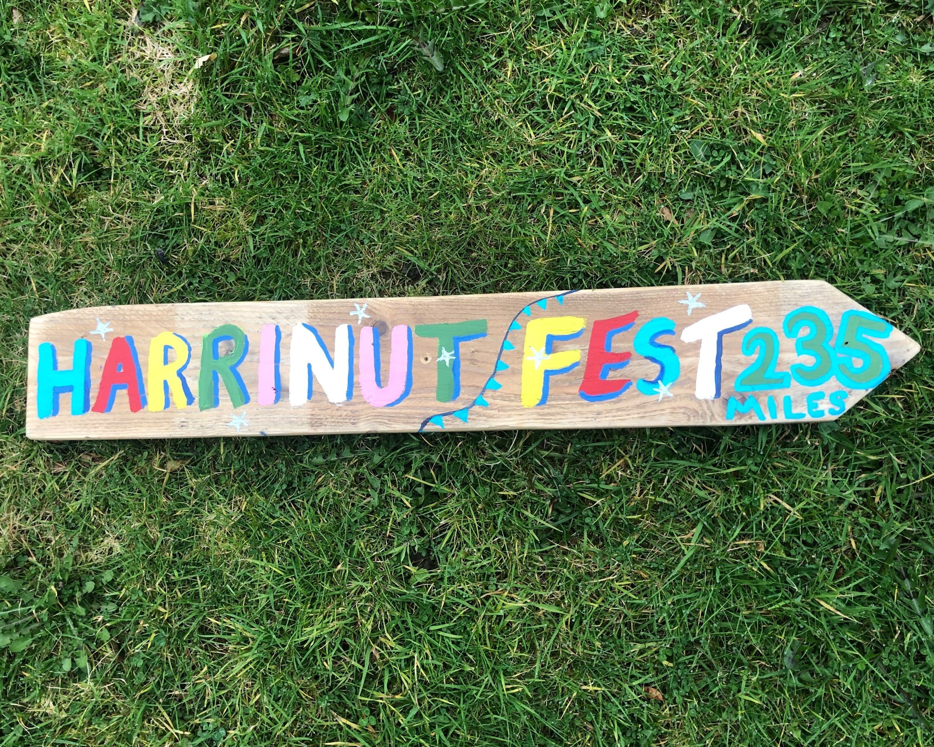 2 X Festival Destination Signs Directional Travel Arrow - Etsy UK