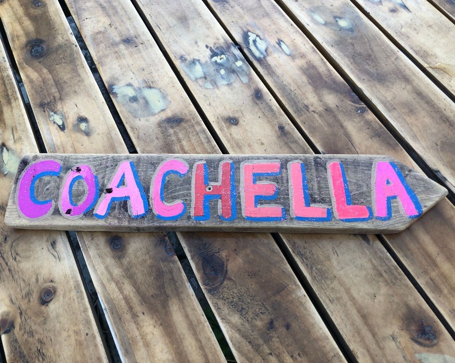 Stunning Coachella Party Sign. Festival Themed Decoration for - Etsy