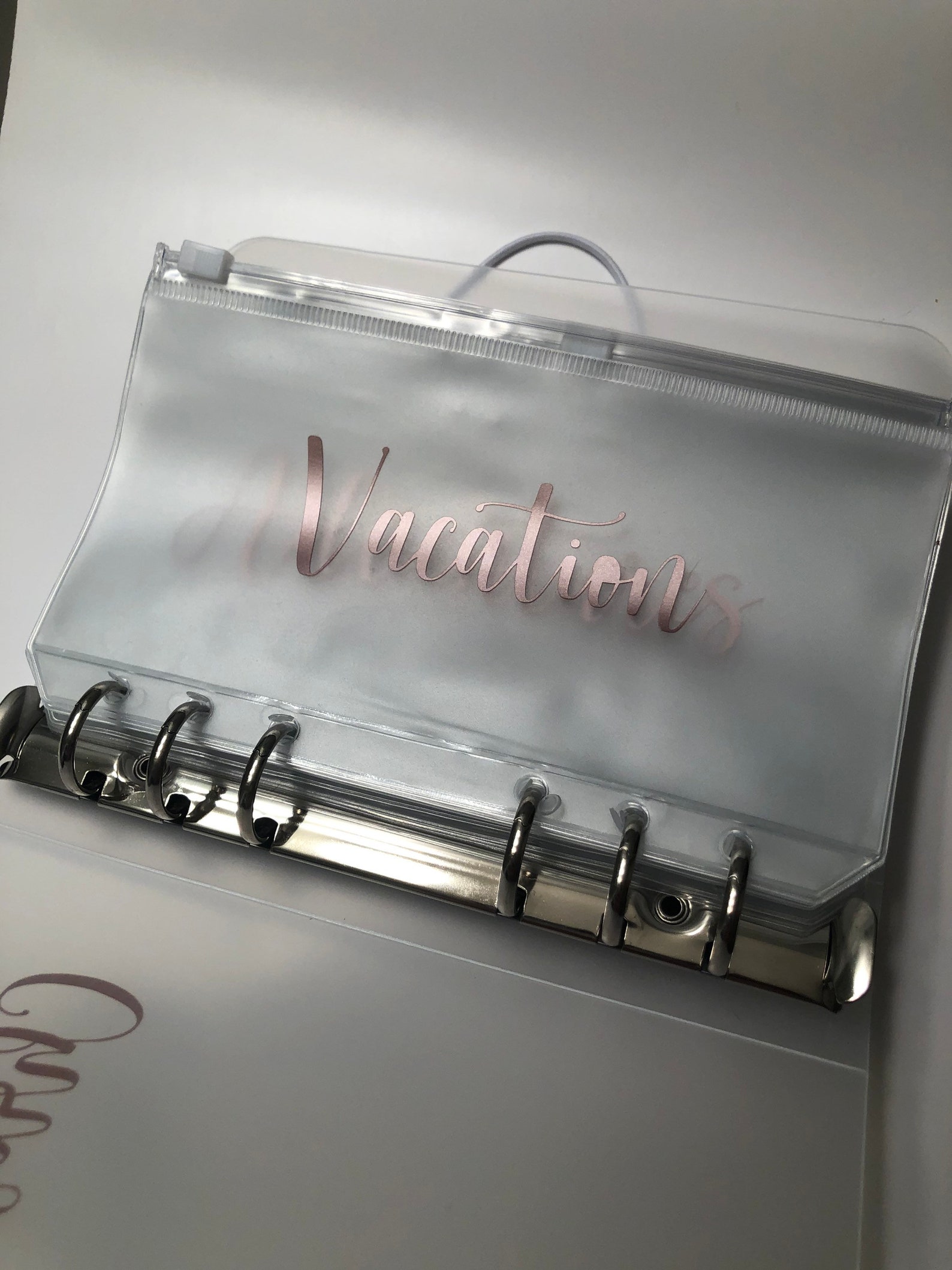 Custom Budget Binder Pocket Money Stuffing Envelopes Cash | Etsy