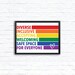 LGBTQ Flag Poster | Rainbow Classroom Diversity | Diverse Inclusive ...