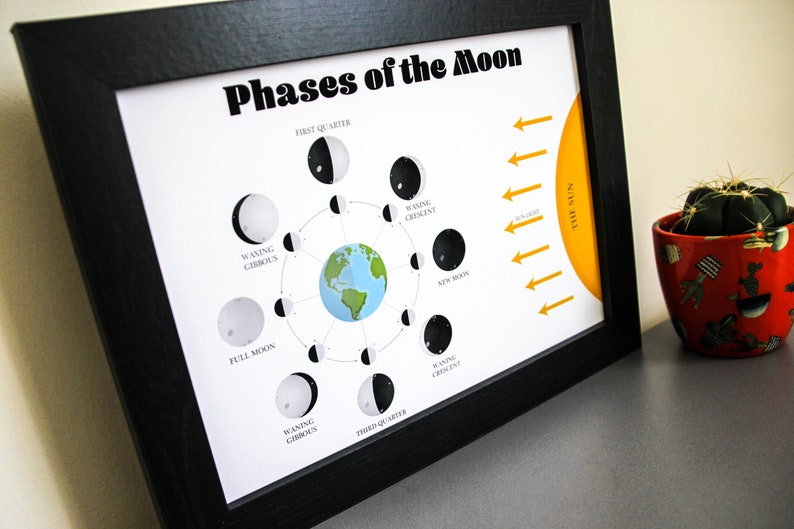 Moon Phases | Phases of the Moon | Classroom Poster | Educational ...