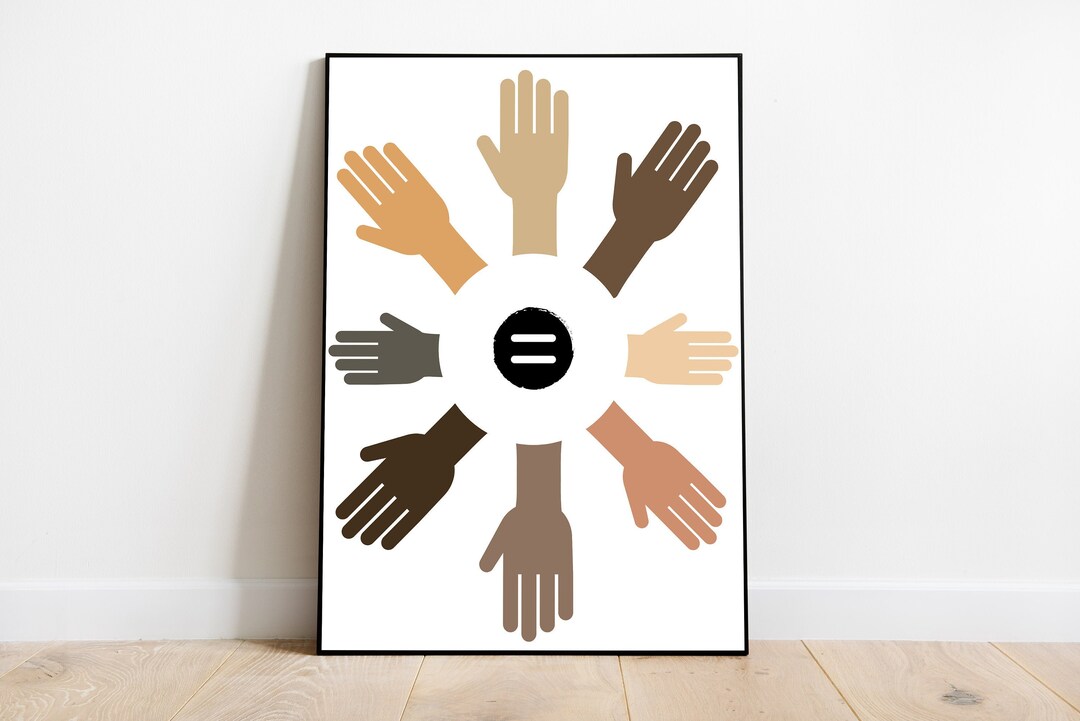 Equality Wall Art, Classroom Decor, Inclusive Art, Digital Print ...