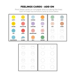 Feelings Poster | Emotions Poster | All Feelings Are Welcome Chart ...