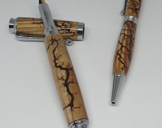 Reserved for Stephanie. "thunder of Zeus" 2-pen Set - Etsy