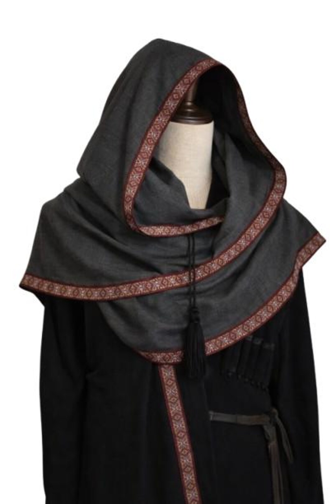 Antique Caucasian Bashlyk , Traditional Caucasus Headscarf, Medieval ...