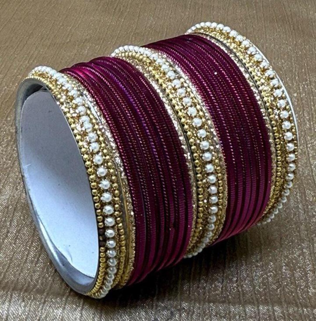 7005 Kids Metal Bangle Set Kangan Churiyan Size 1-14 / 2-0 / 2-2 Color ...