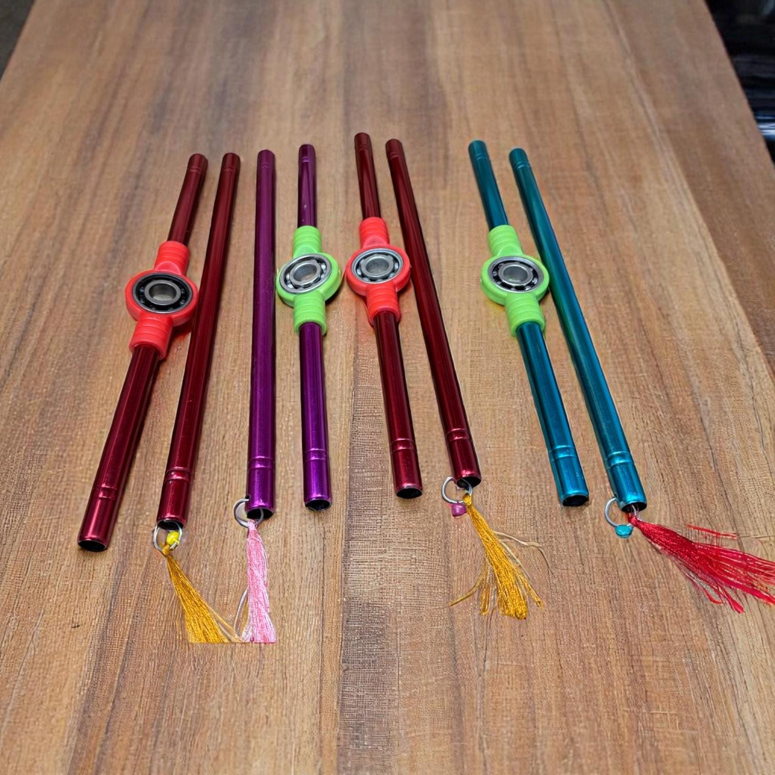 Danidya Sticks – Traditional Spinning Dance Sticks With Bearing Core # ...