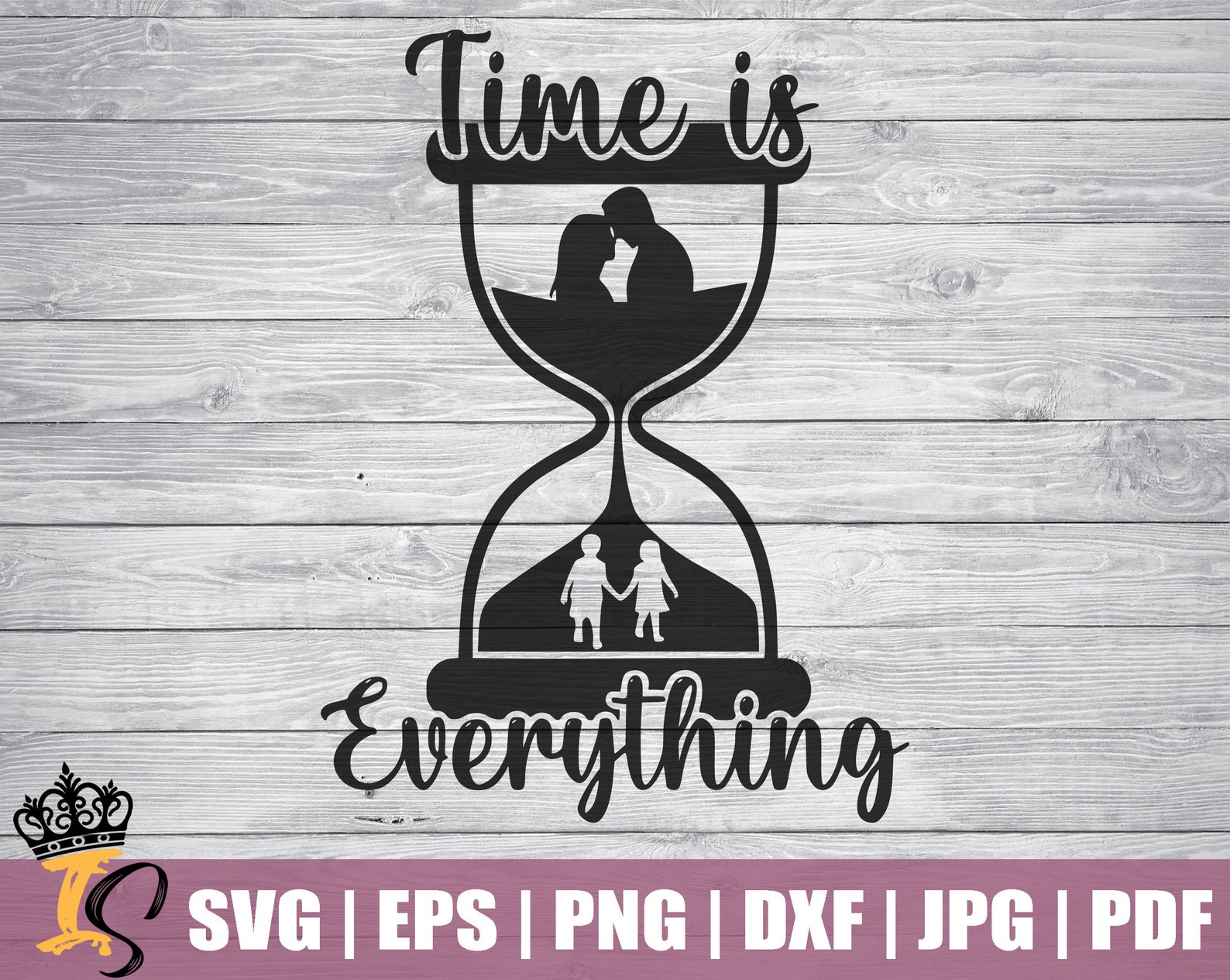 Time is Everything Svg Comercial Use Instant Download - Etsy