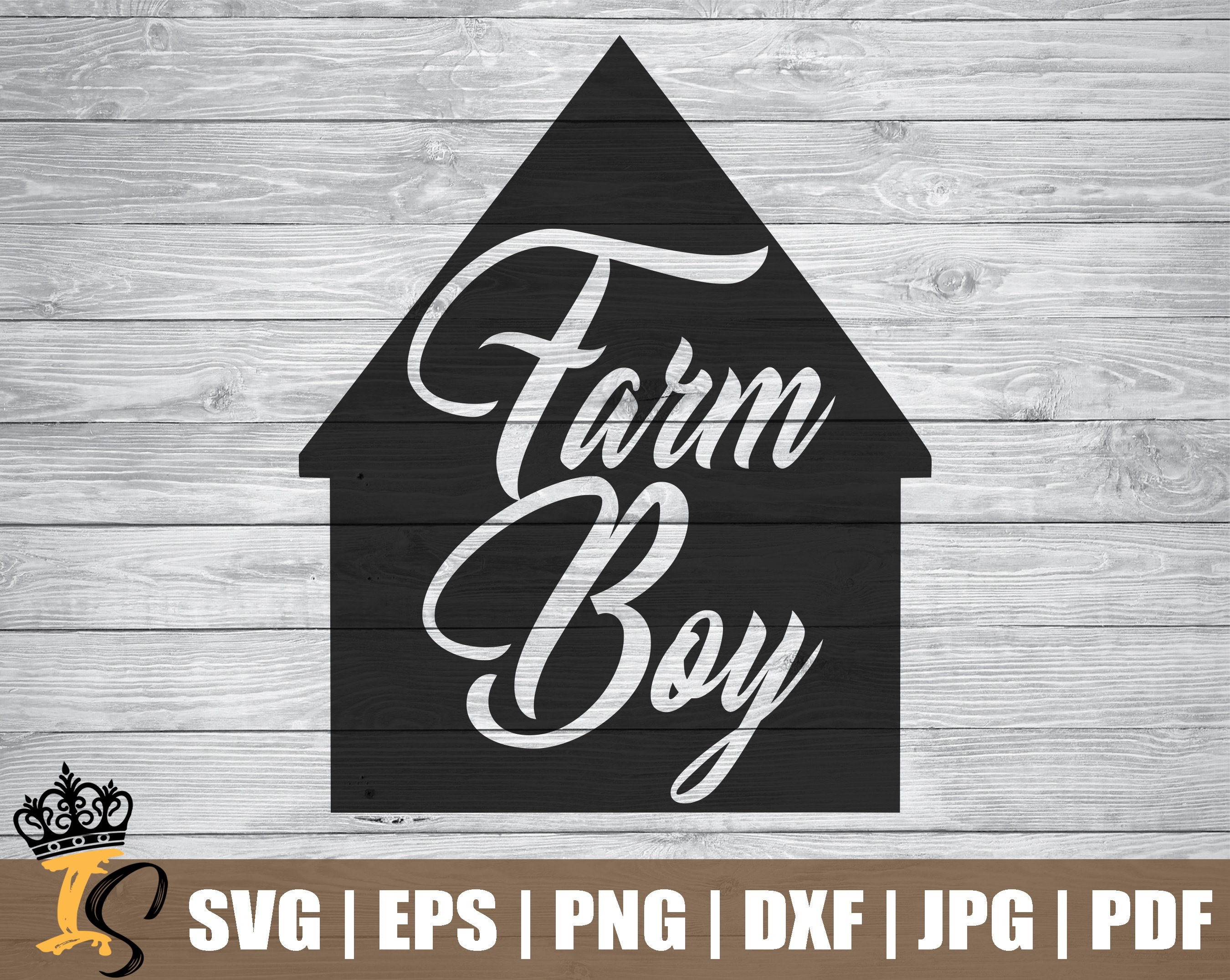 Farm Boy Svg Comercial Use Instant Download Printable - Etsy