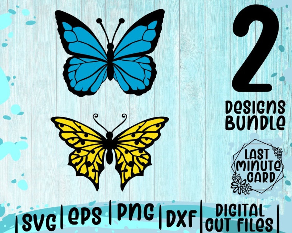 Butterfly Svg Bundle Butterfly Clipart Mandala Svg - Etsy