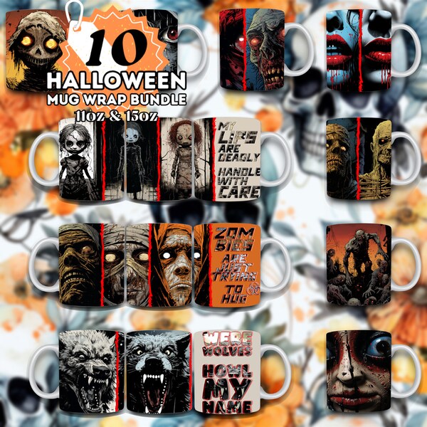 Halloween Mug - Etsy