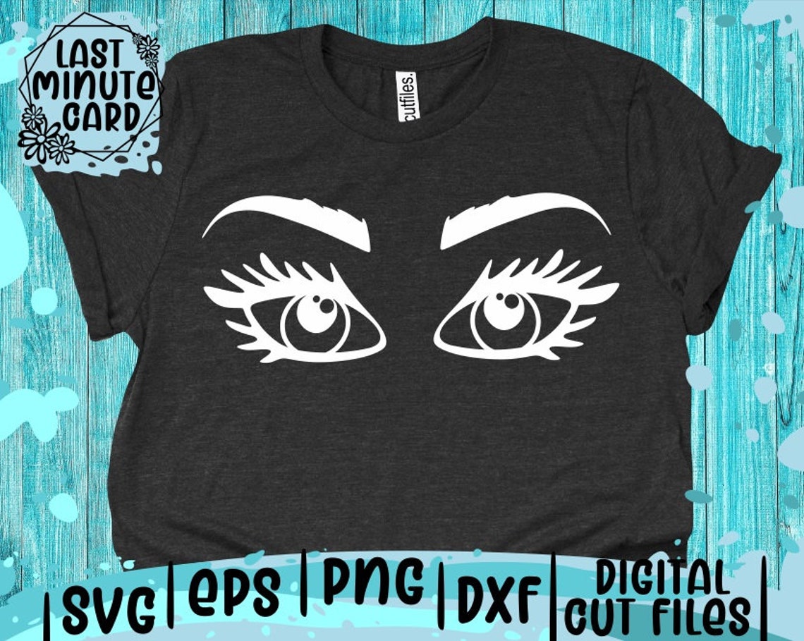 10x Woman Eyes Bundle Svg Eyelashes Svg Makeup Svg Woman - Etsy