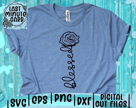 Blessed svg Christian Quote Bible Verse svg Believe svg | Etsy